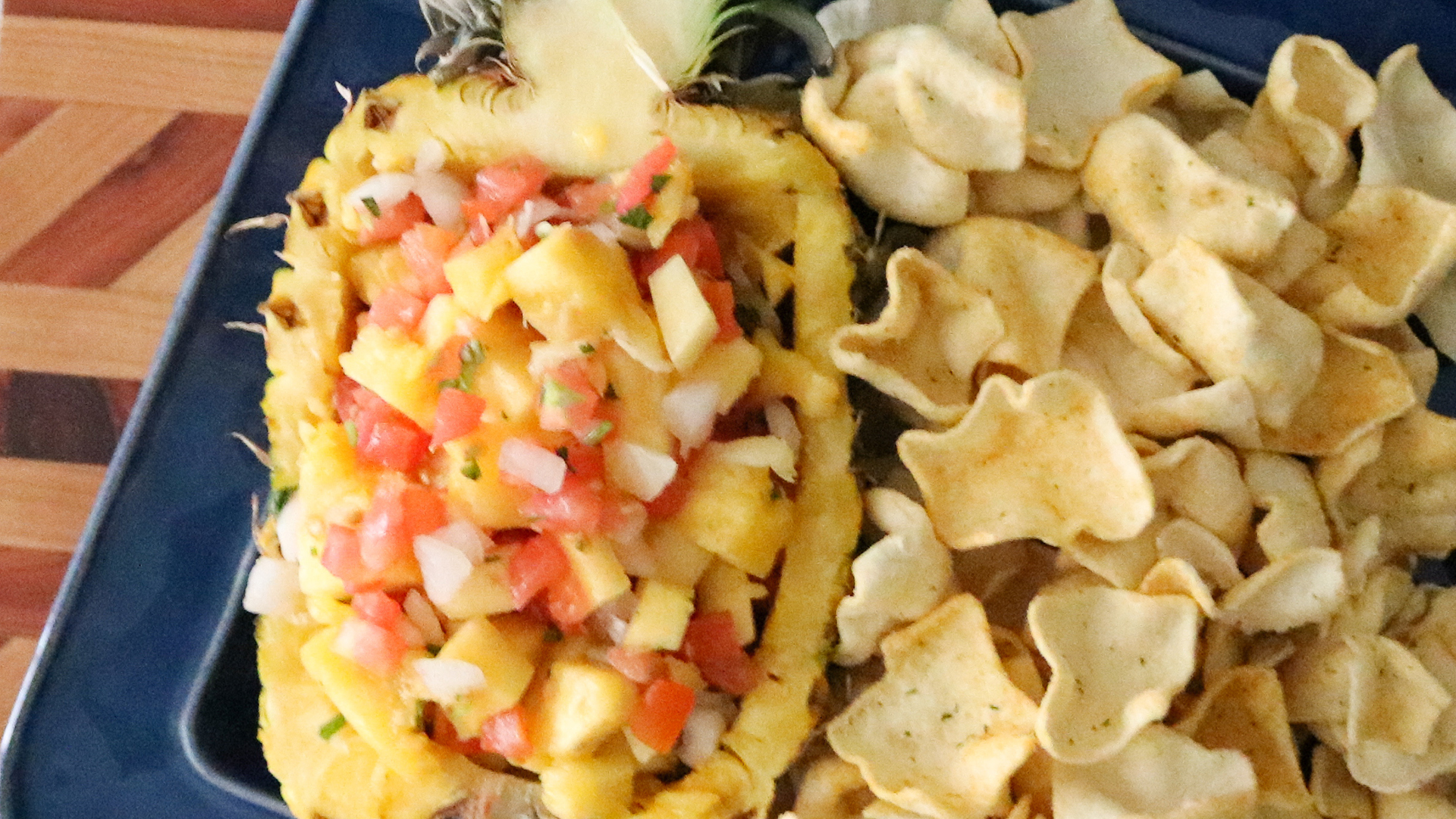 Pineapple Salsa | Vegan, Quick Snack Recipes | Simply 7 Snacks