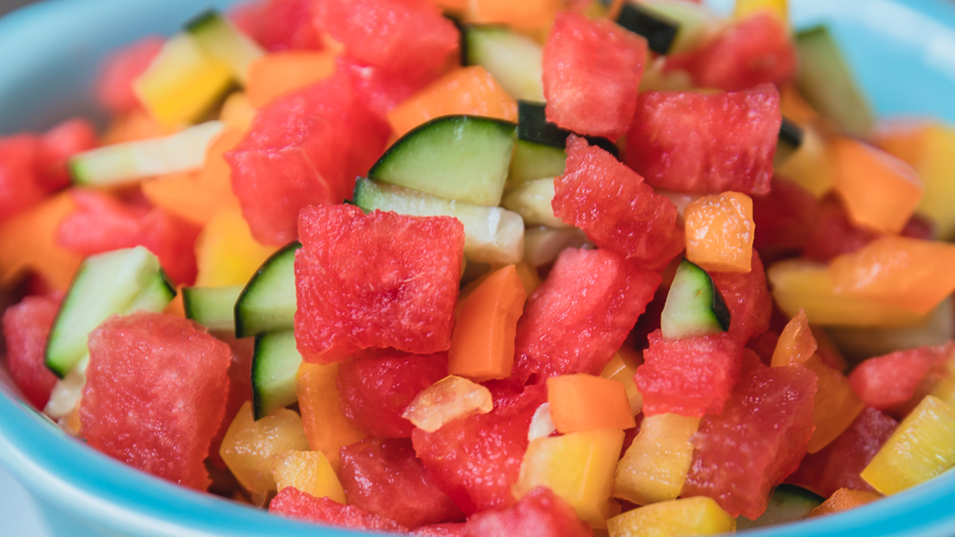 Watermelon Salsa | Vegan, Quick Snack Recipes | Simply 7 Snacks